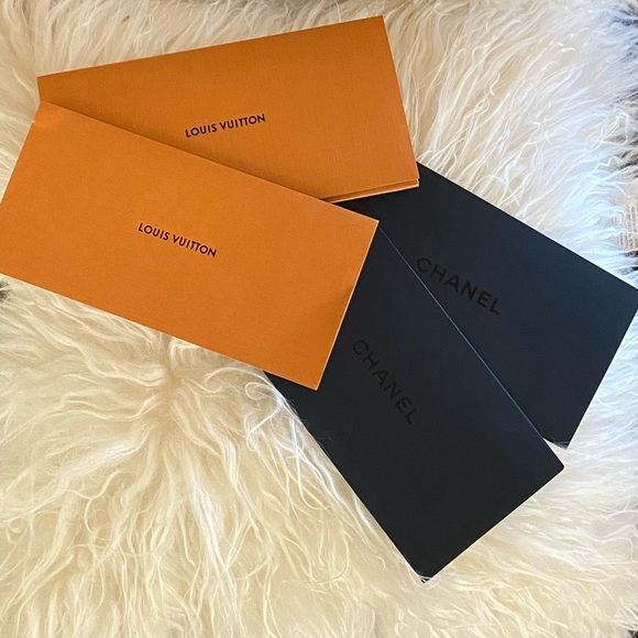 CHANEL | Office | Authentic Envelopes Chanel Louis Vuitton Gucci And ...